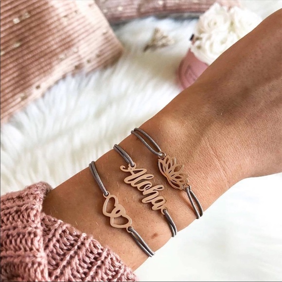Boutique | Jewelry | Aloha Bracelet 3 Pcs Gift Set | Poshmark